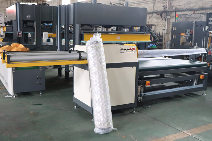 Single-Axis Mattress Roll-Packing Machine