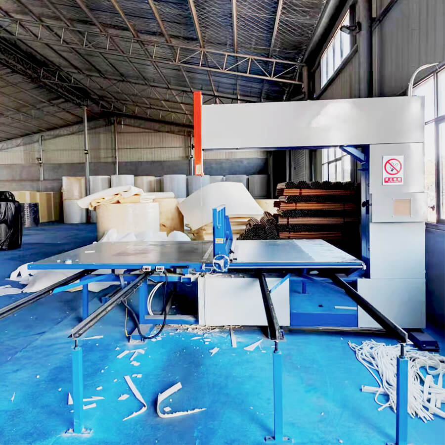 Vertical Foam Cutting Machine