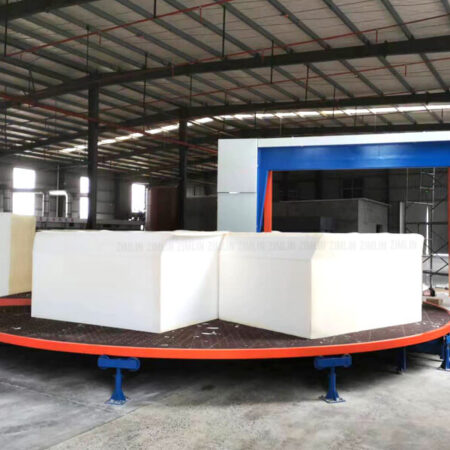 Circular Foam Cutting Machine