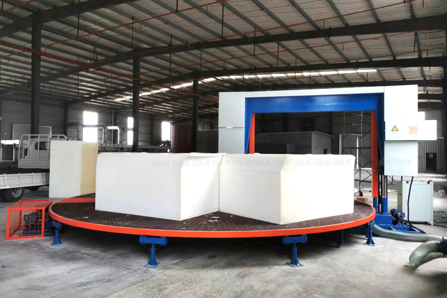 Circular Foam Cutting Machine