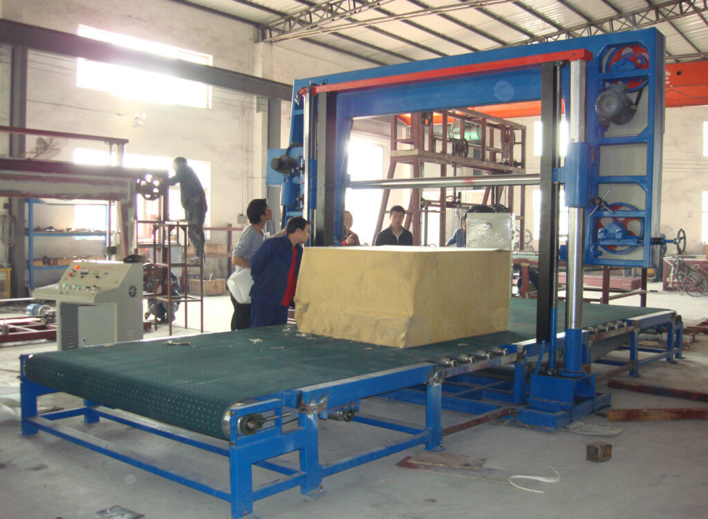 Horizontal Foam Cutting Machine